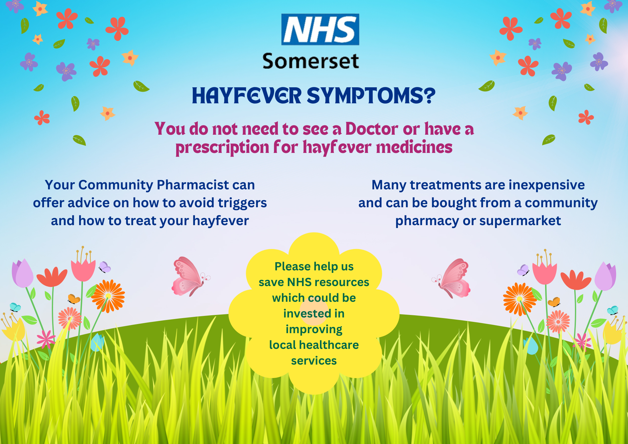Hayfever - Warwick House Medical Practice